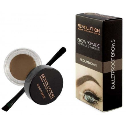 Pomadë për vetulla Revolution, Medium Brown 2.5 g – Prende